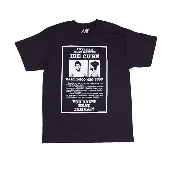 Ice Cube Merch America's Most Wanted T-Shirt - Official Ice Cube Online ...